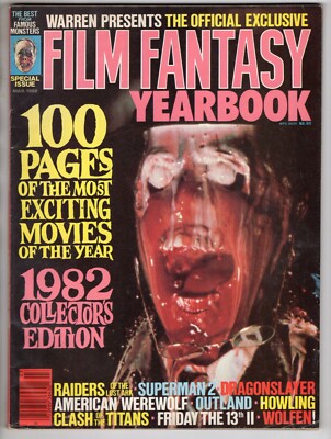 FAMOUS MONSTERS FILM FANTASY 1982 YEARBOOK Warren Ackerman VINTAGE ...