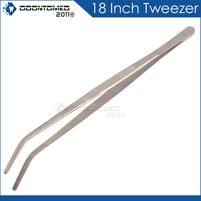 Forceps - Curved Tip
