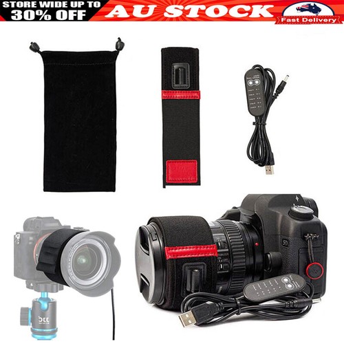 USB Lens Heater Warmer Len Dew Heater Strip Band Kit Adjustable for ...