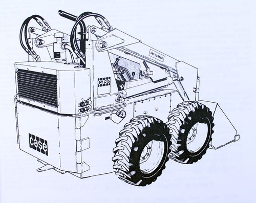 Case 1700 1737 1740 1737S Uni-Loader Parts Manual Catalog Skid Steer ...