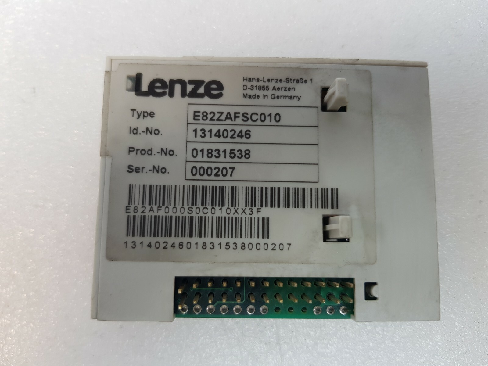 LENZE E82ZAFSC010 IO module 13140246 | eBay