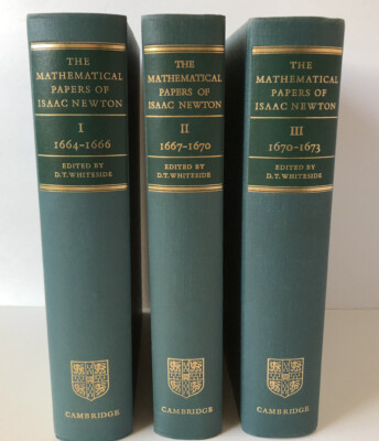 The Mathematical Papers of Sir Isaac Newton VOLs II,III.IV , V | eBay