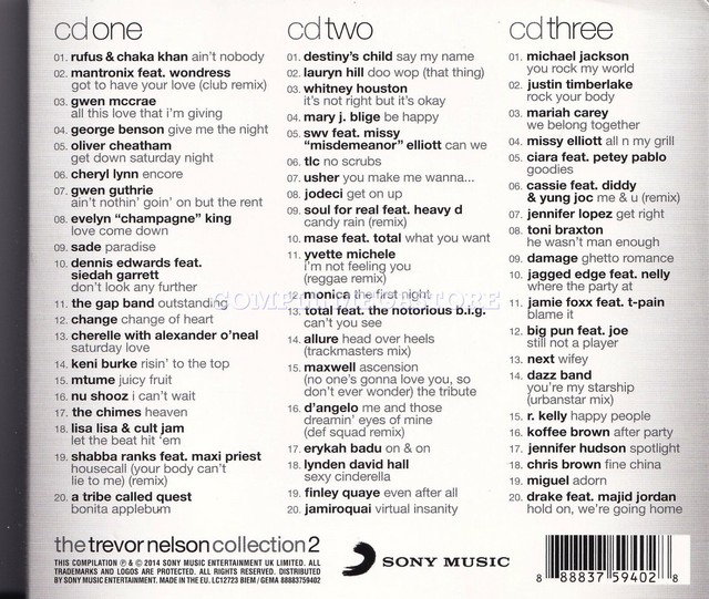 The Trevor Nelson Collection 2 CD 3 Disc BOXSET for sale online | eBay