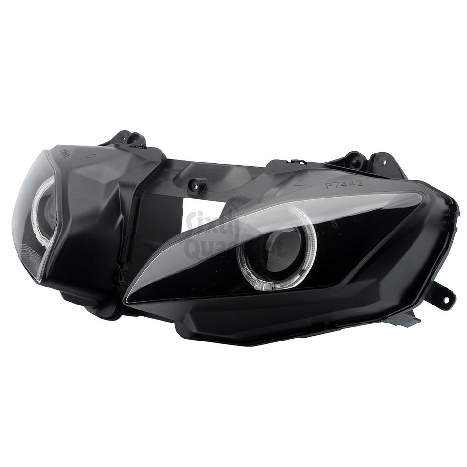 Fully Assembled Front Headlight Angel Devil Eyes fit for Yamaha YZF-R6 ...