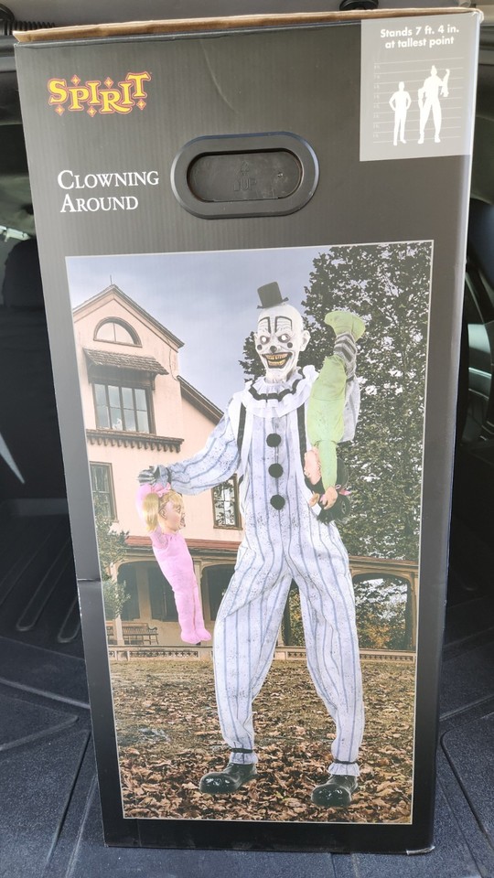 Spirit Halloween Clowning Around Animatronic | eBay