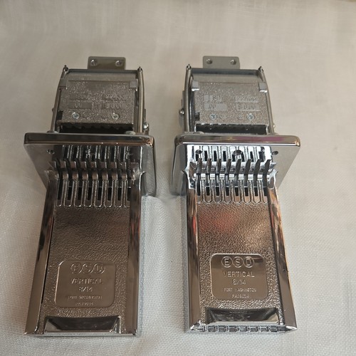 E-21728 ESD Vertical 8/14 Coin Slides Set To $2 Lot of 2 Slides | eBay