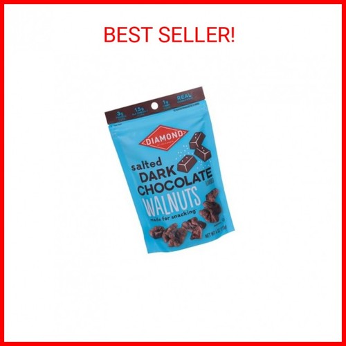 Diamond of California Salted Dark Chocolate Walnuts, 4 oz, 1 Pack | eBay