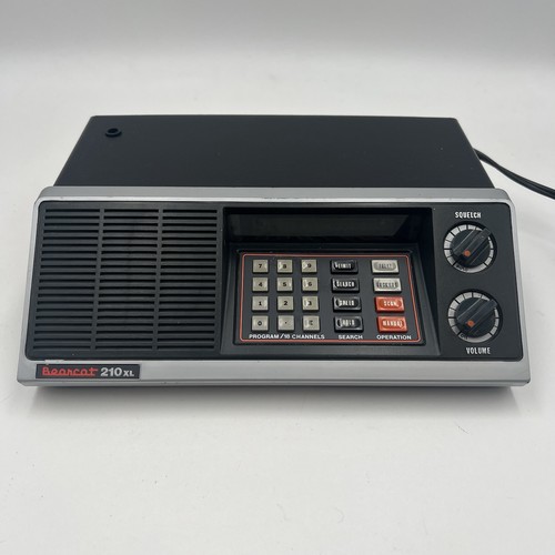 Vintage Bearcat 210XL BC210-1 Scanner Radio Police / Fire / Ham | eBay