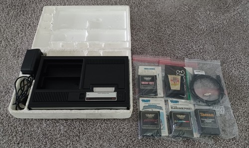 1982 ColecoVision 2400 Console Lot Bundle 5 Games Working {See Pics ...