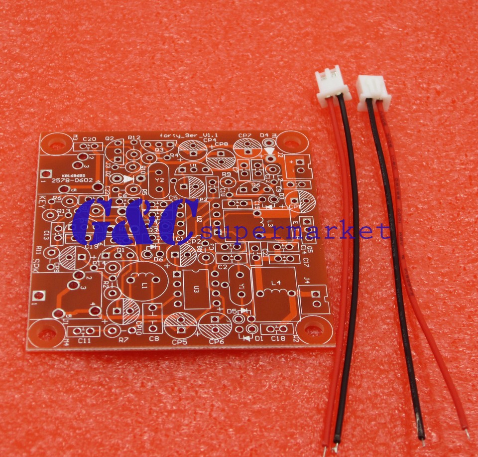 Forty-9er 3W HAM Radio QRP Kit CW Shortwave Radio Transmitter Receiver ...