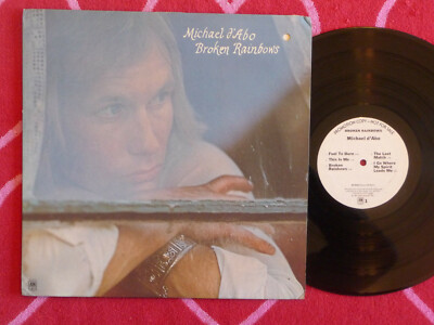 MICHAEL D'ABO Broken Rainbows LP WHITE LABEL PROMO A&M 1974 w/ Inner ...