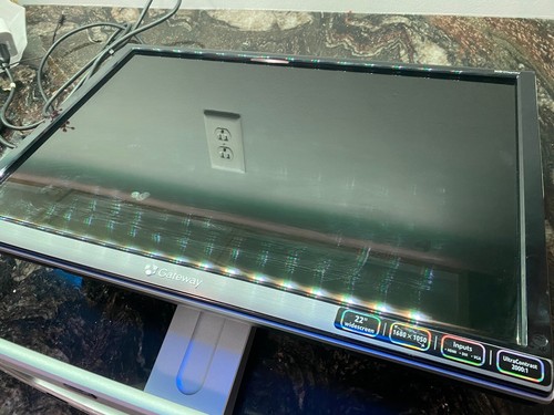 Gateway HD2201 22" Wide Screen LCD Monitor Gaming Computer | eBay