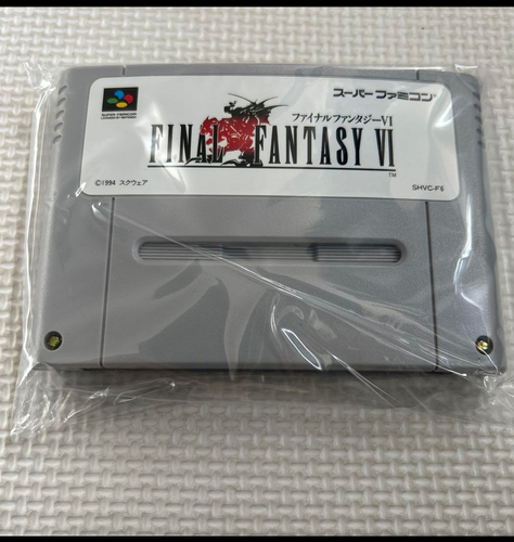 Nintendo Super Famicom Final Fantasy VI FF 6 Japan SFC SNES w/box | eBay