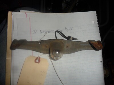 1972 72 Chrysler newport rear tag light oem ? mopar | eBay