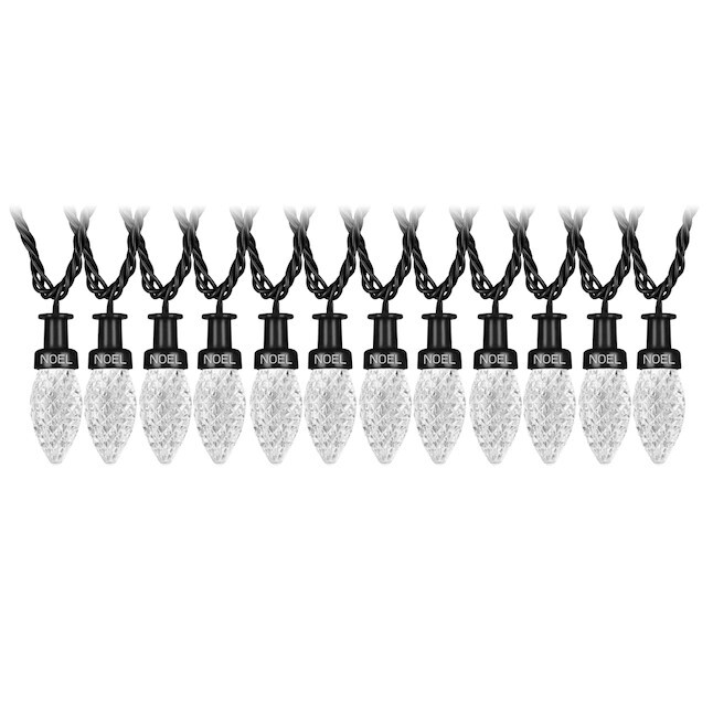 Gemmy LED LightShow ColorMotion C9 White Light String 24 Lights New | eBay