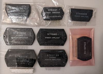 Hybrid IC STK015,STK027,STK2030,STK490-110,STK2129,STK2038,STK4030II ...