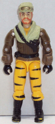 Vintage G.I. Joe Tiger Force FROSTBITE v2 1988 Tiger Cat Driver Figure ...