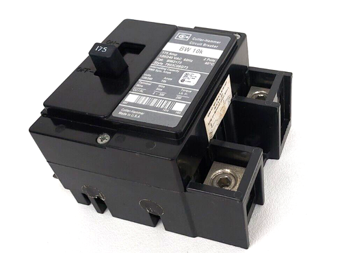 Cutler Hammer Eaton BW2175 2P 175A Solar Circuit Breaker *NEXT DAY ...