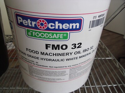 Petrochem Foodsafe Fmo 32-005 5 Gal Hyd Oil Pail 32 Iso Visc 10W Sae ...