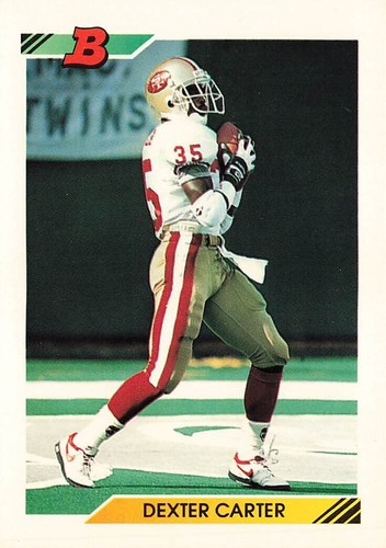 1992 Bowman #88 Dexter Carter San Francisco 49ers | eBay