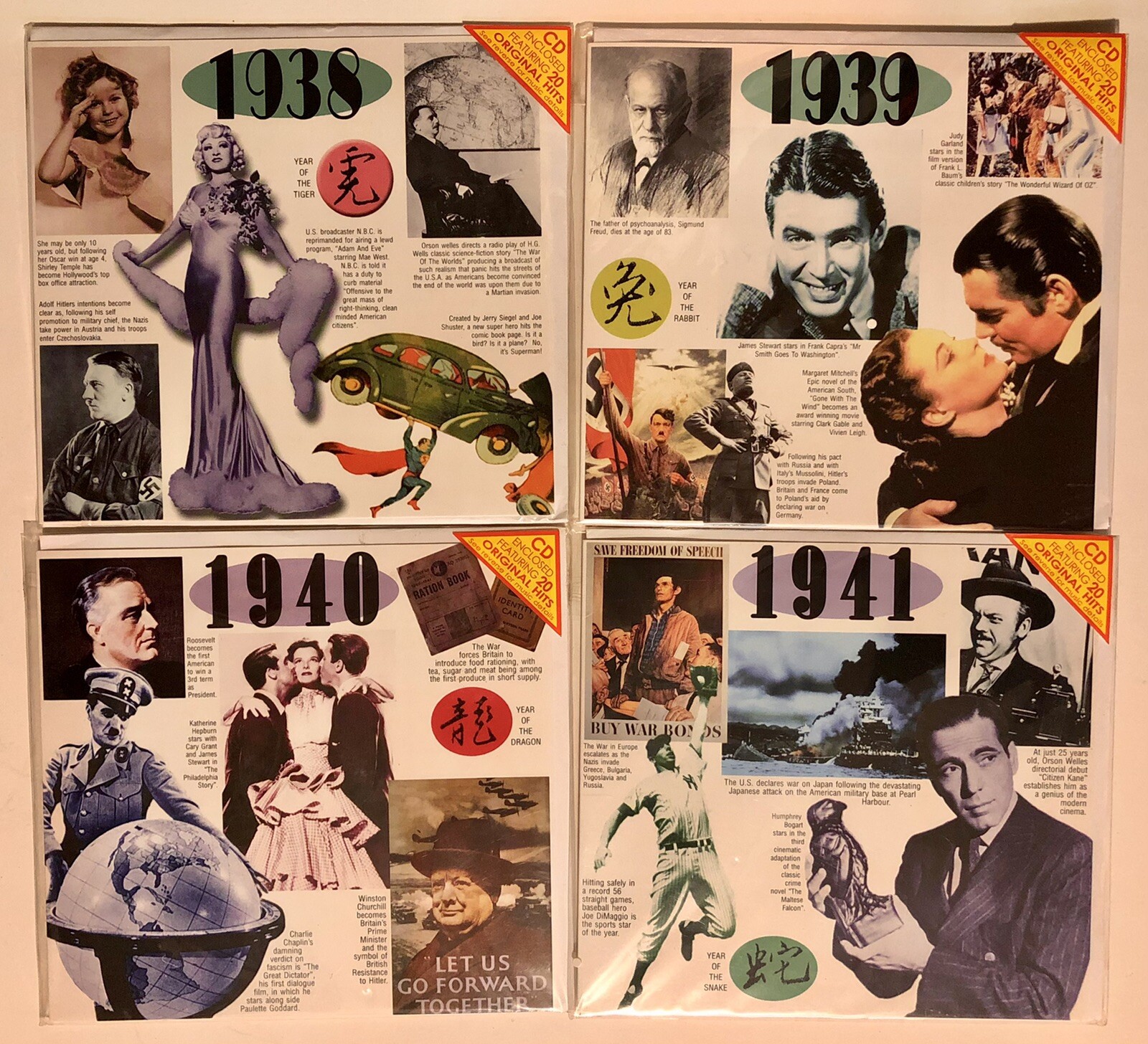 1930 - 1948 A Time To Remember 20 Original hits UK 14 CD LOT Brand New ...