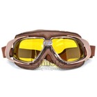 Retro Vintage Goggles Glasses For Helmet Motorcycle Bike Outdoor ...
