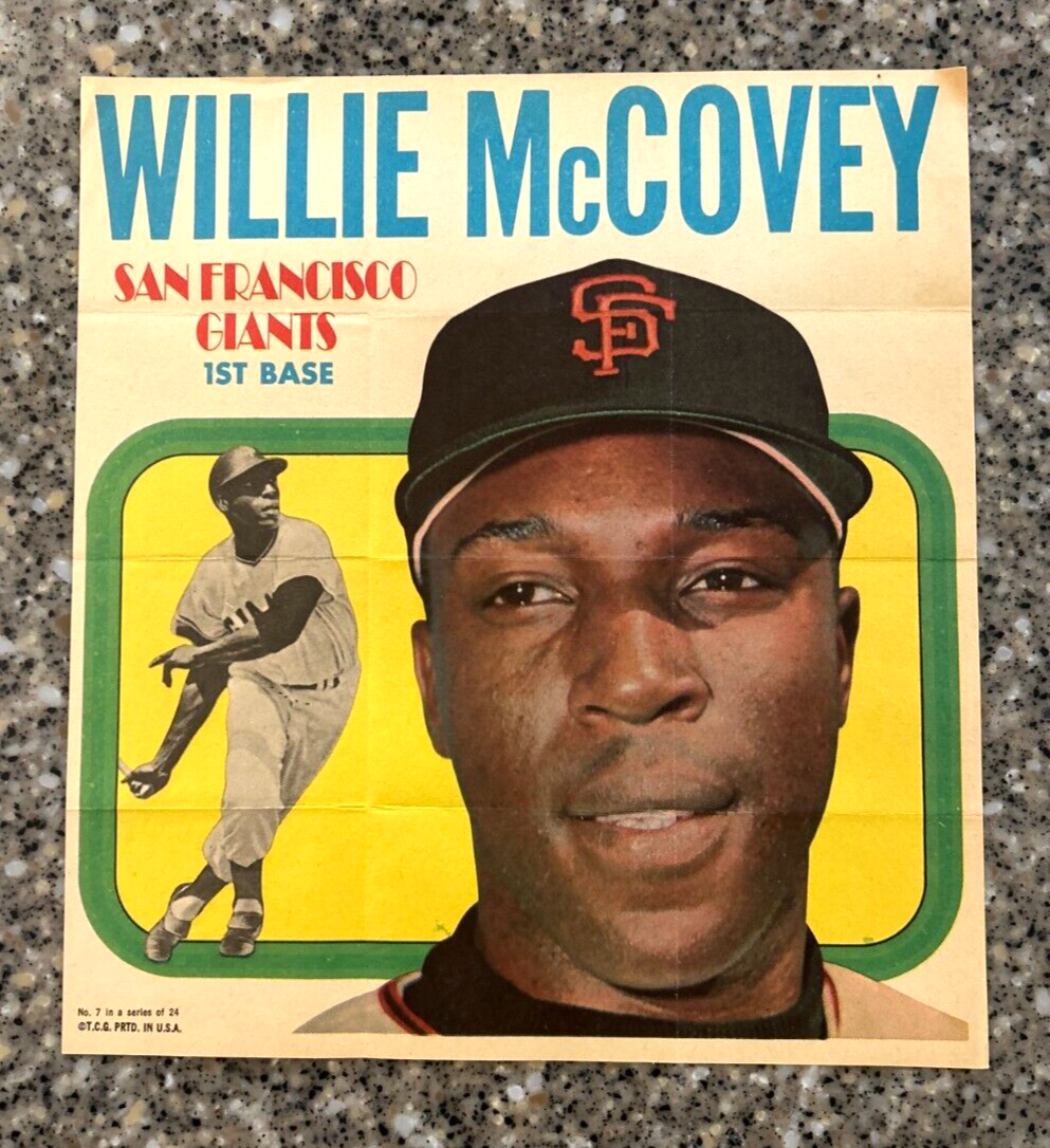 1970 TOPPS BASEBALL COLOR POSTER COMPLETE SET...1 - 24...HOFers ...