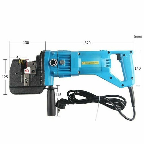 Electric Hydraulic Hole Puncher 220V/110V Punching Machine Metal Hole ...