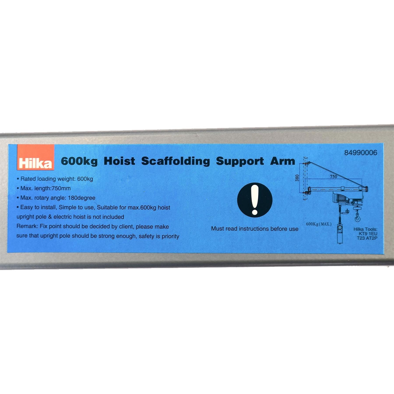 600kg Electric Hoist Support Arm Scaffold Mount | eBay UK