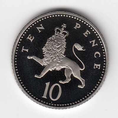 1992 TEN PENCE Small 10p In PROOF Condition an Extremely Nice 10p piece ...