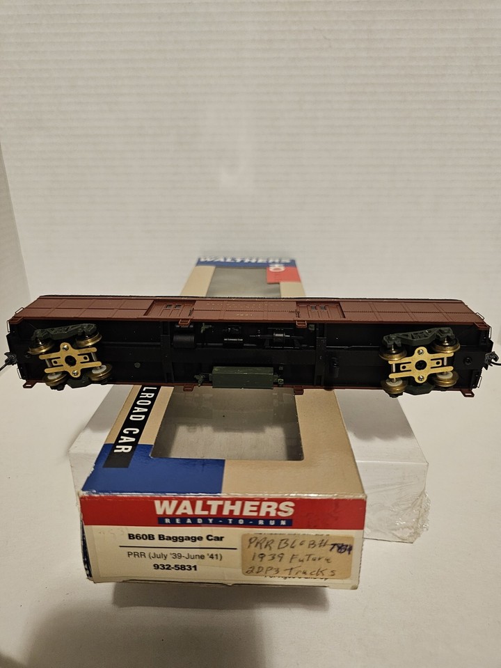 HO Walthers 932-5831 Pennsylvania B60B Baggage Passenger Car PRR | eBay