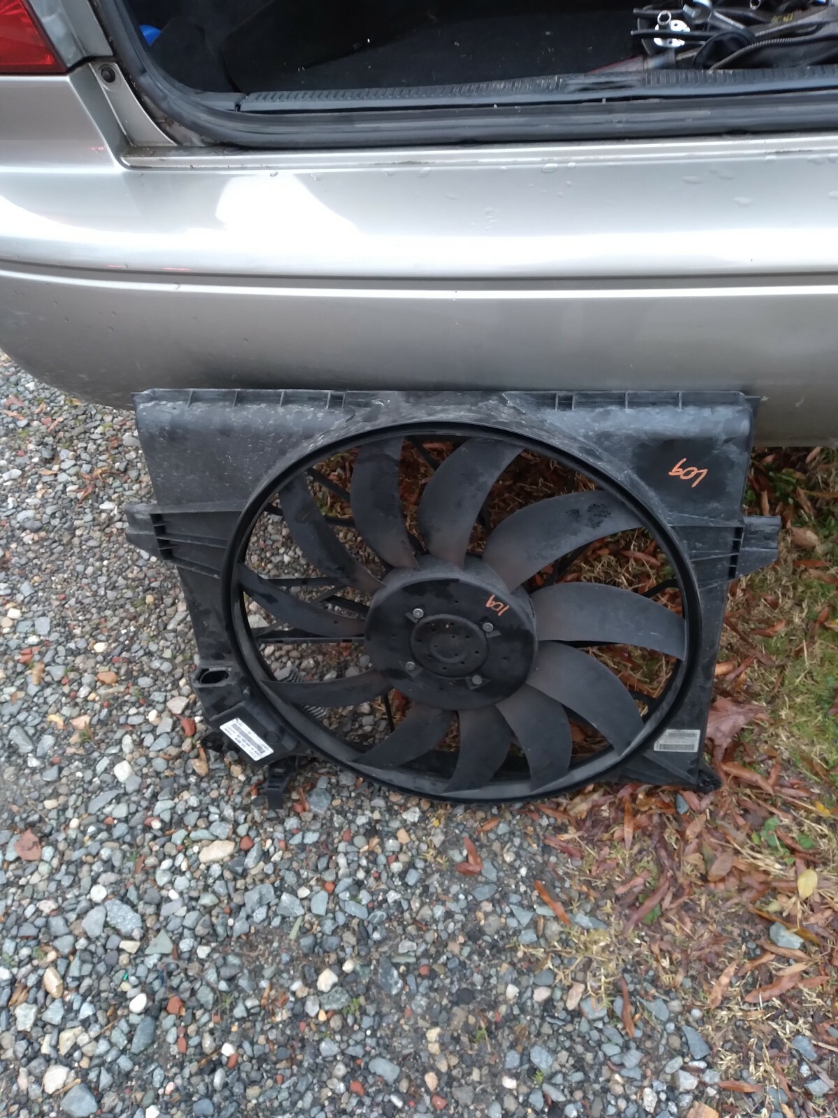 for MERCEDES BENZ Gl550 Radiator Condenser Cooling Fan Motor Assembly ...