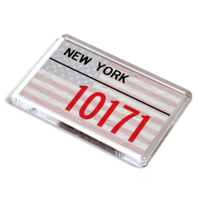 FRIDGE MAGNET - New York, 10171 - US Zip Code | eBay