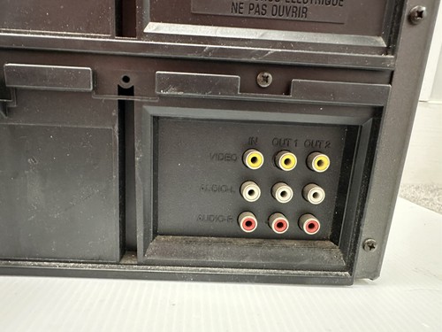 Go Video Montage Dual Deck VCR RECORDER COPIER Gv-6060 6600 6650 VHS ...