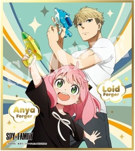 SPY FAMILY cool Anya Forger Shikishi card super toy Collection amazing ...