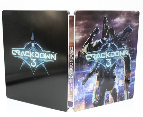New Rare Official Limited Edition PS4 Crackdown 3 G2 Steelbook Case No ...