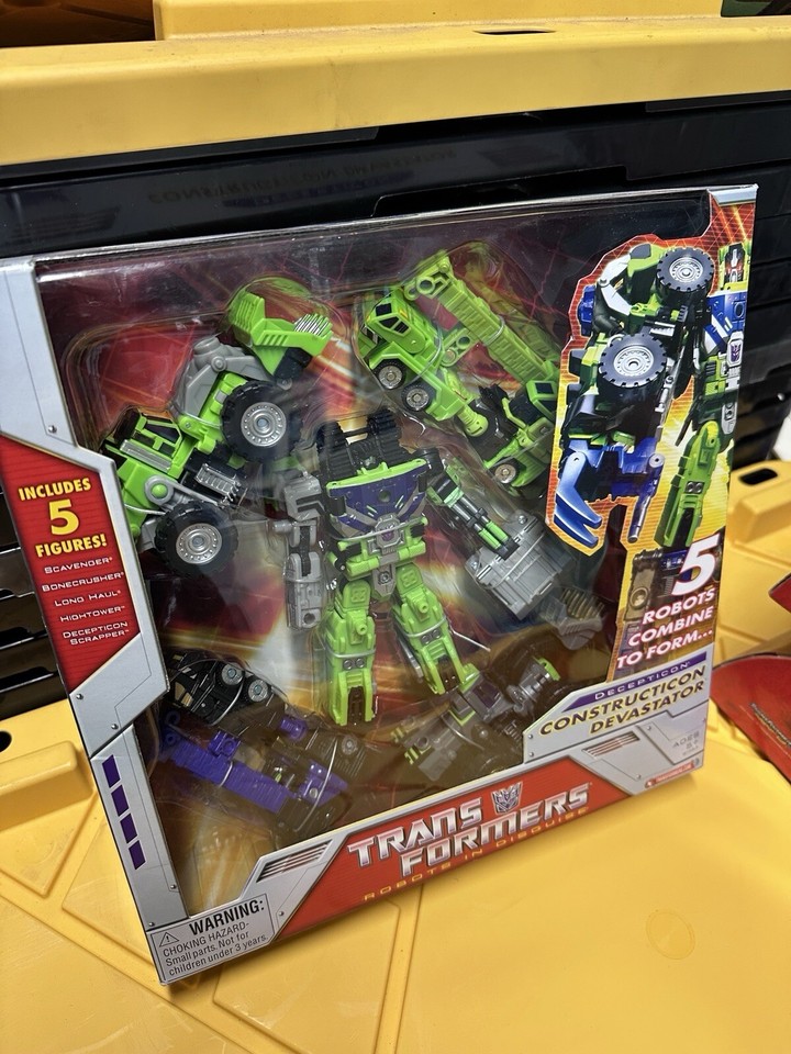 Transformers Classics Constructicons Devastator WalMart Exclusive ...
