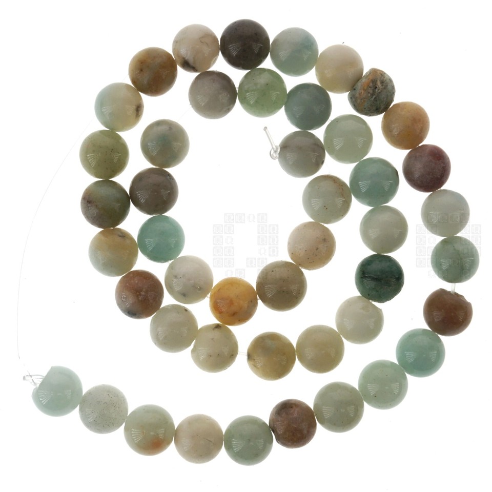 8mm Natural Round Beads Cat Eye Agate Frost Jade, 45-Bead String | eBay