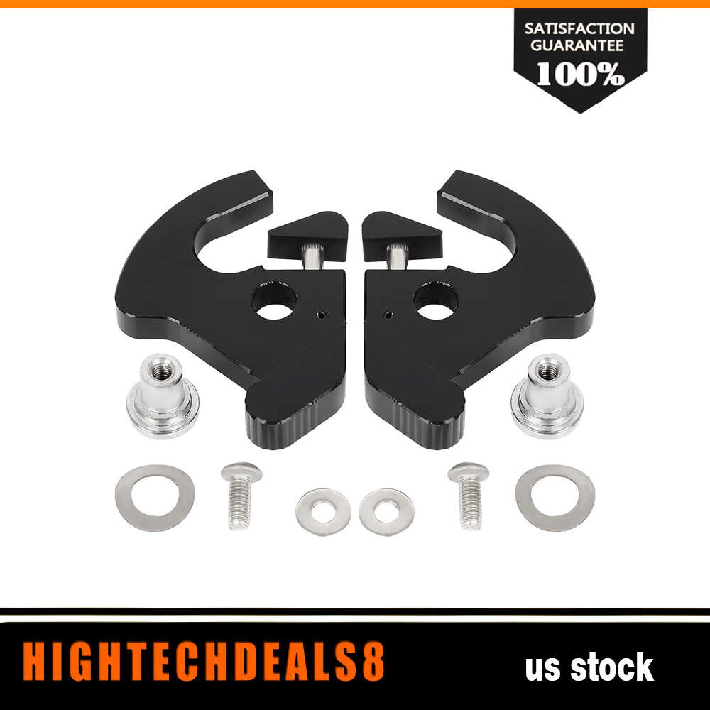 Sissy Bar Luggage Rack Docking Latch Clip Kit For Harley Detachable ...