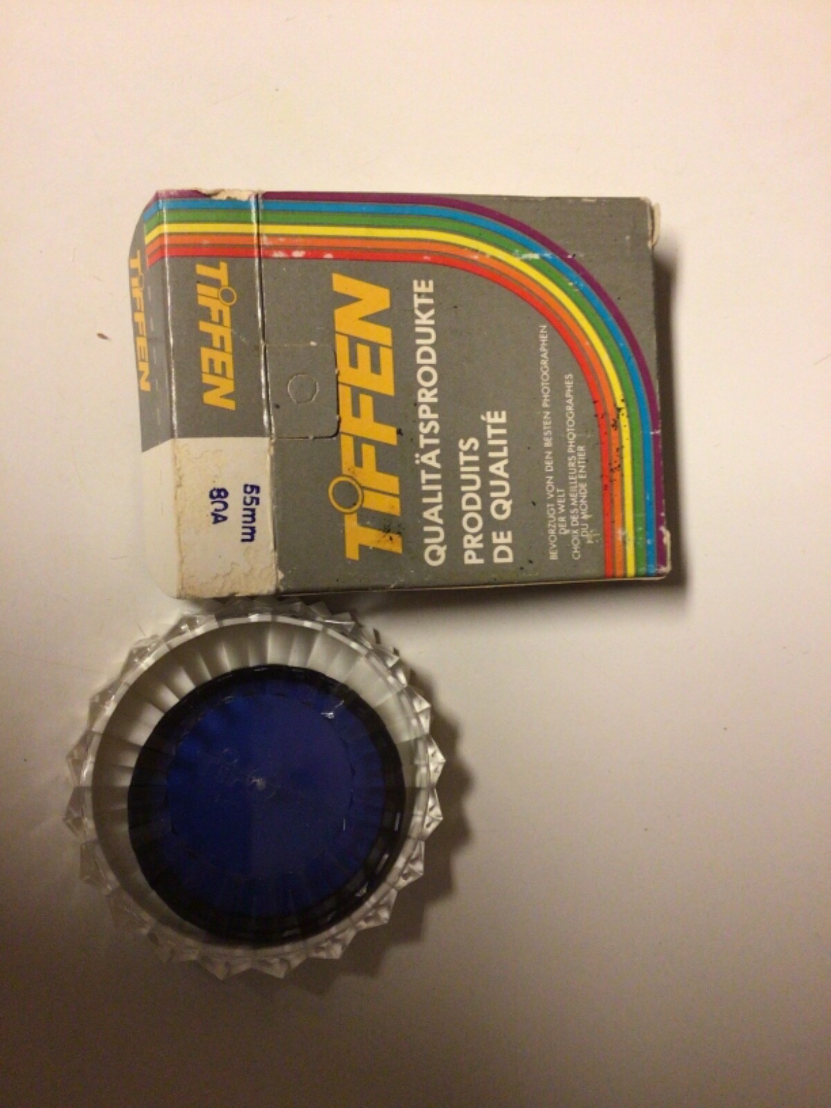 55mm Tiffen 80A Color Correction Filter New | eBay