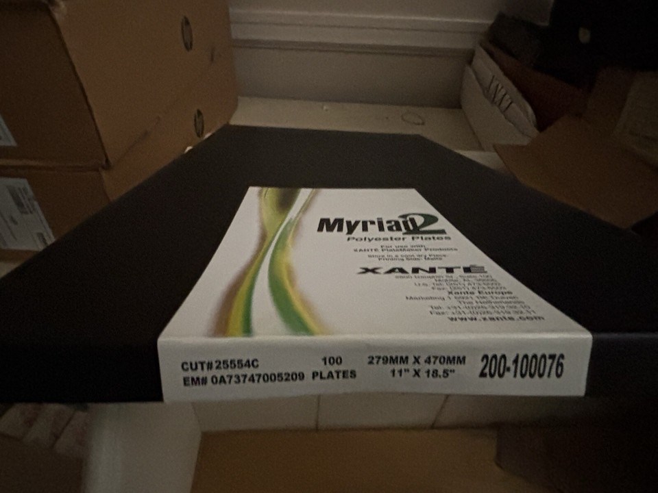 Xante Myraid 2 Poly Plates | eBay