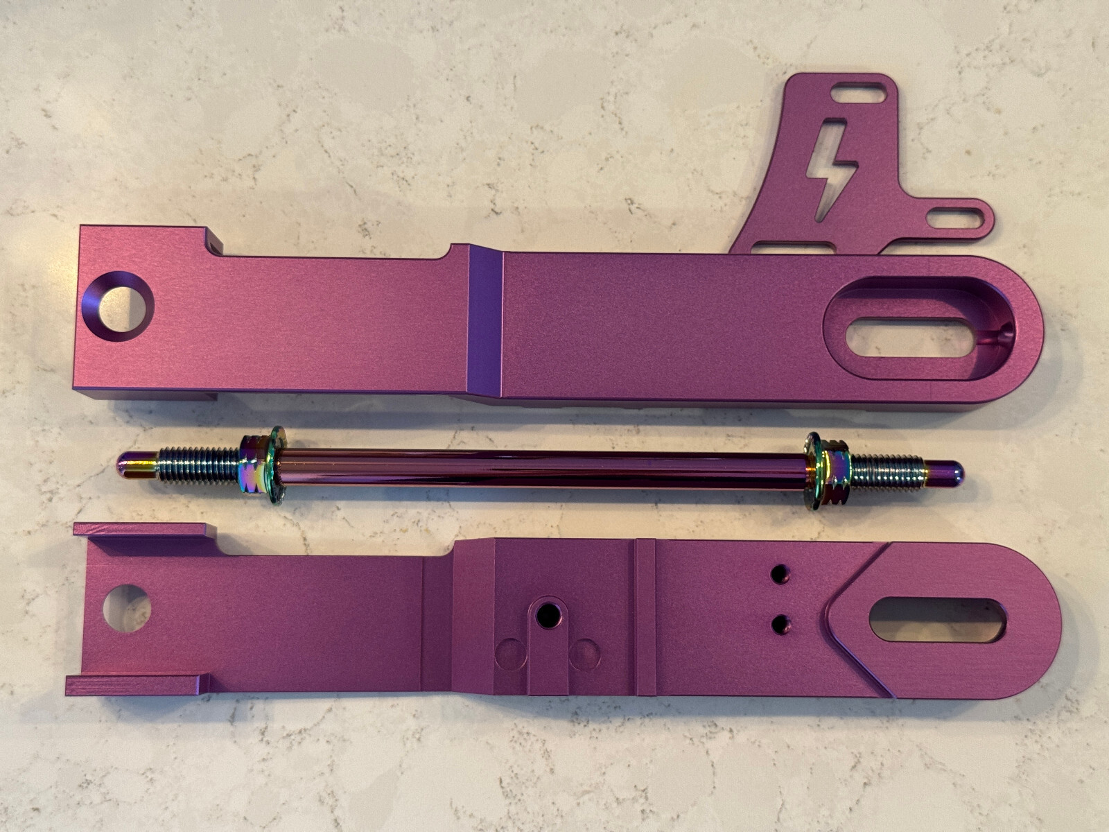 Razor MX650 SX500 Bolt on Swing Arm Extension Kit 4"- 5" Purple ...