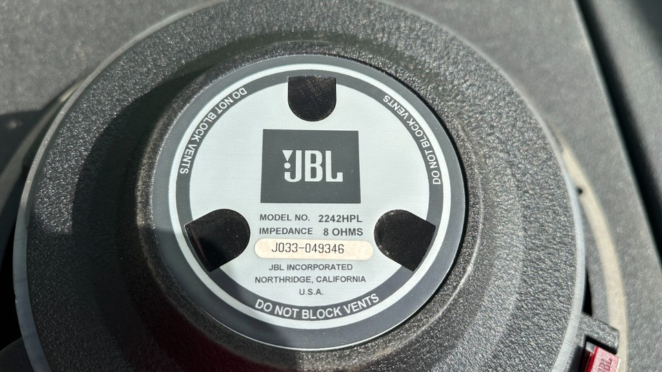 JBL ASB6128 High Power Sub 2x18" loaded 2242hpl 1600 W (6400W peak ...