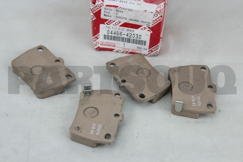 0446642030 Genuine Toyota PAD KIT, DISC BRAKE, REAR 04466-42030 | eBay UK