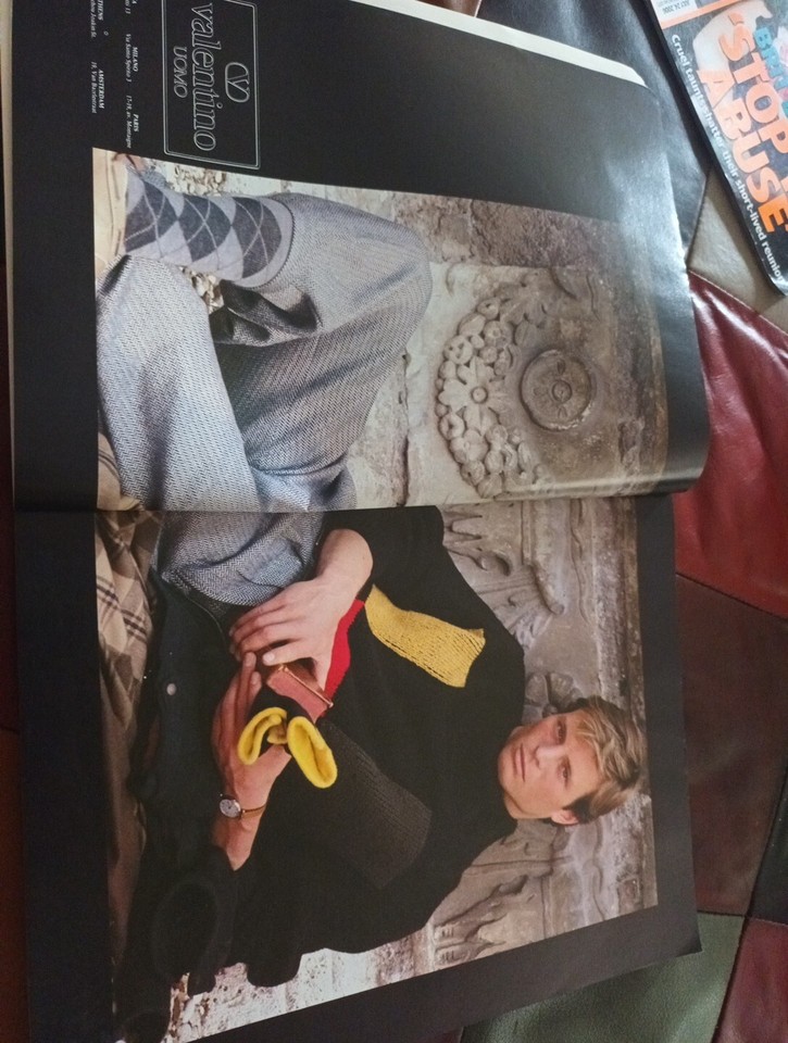 MEN'S ITALIA BAZAAR 1982, VERSACE , HELMUT NEWTON | eBay