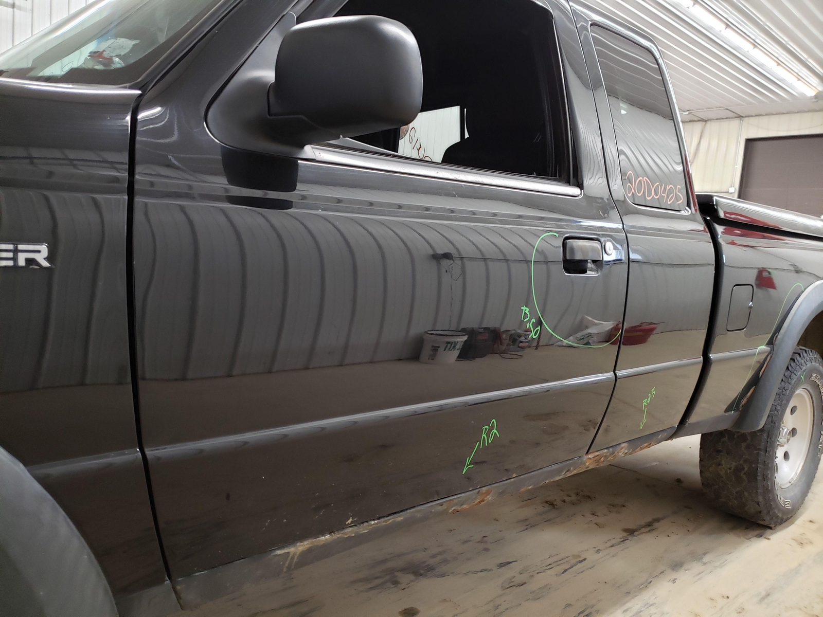 2004-2011 Ford Ranger Driver Left Rear Side Door Assembly | Black | UA ...