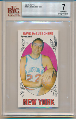 1969 Topps Basketball Dave DeBusschere (HOF) (RC) (#85) BVG7 BVG | eBay