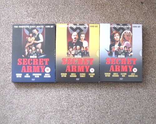 SECRET ARMY THE COMPLETE SERIES 1-3 DVD BOX SETS 1, 2, 3 | eBay UK