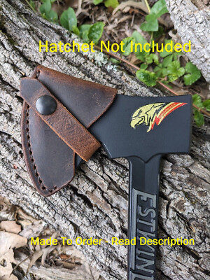 Estwing Camper's Hatchet Stake Puller Leather Sheath Mask (Axe NOT ...