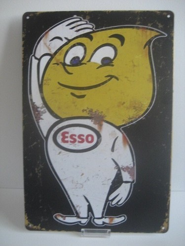ESSO Oil Lubricants Sign | eBay